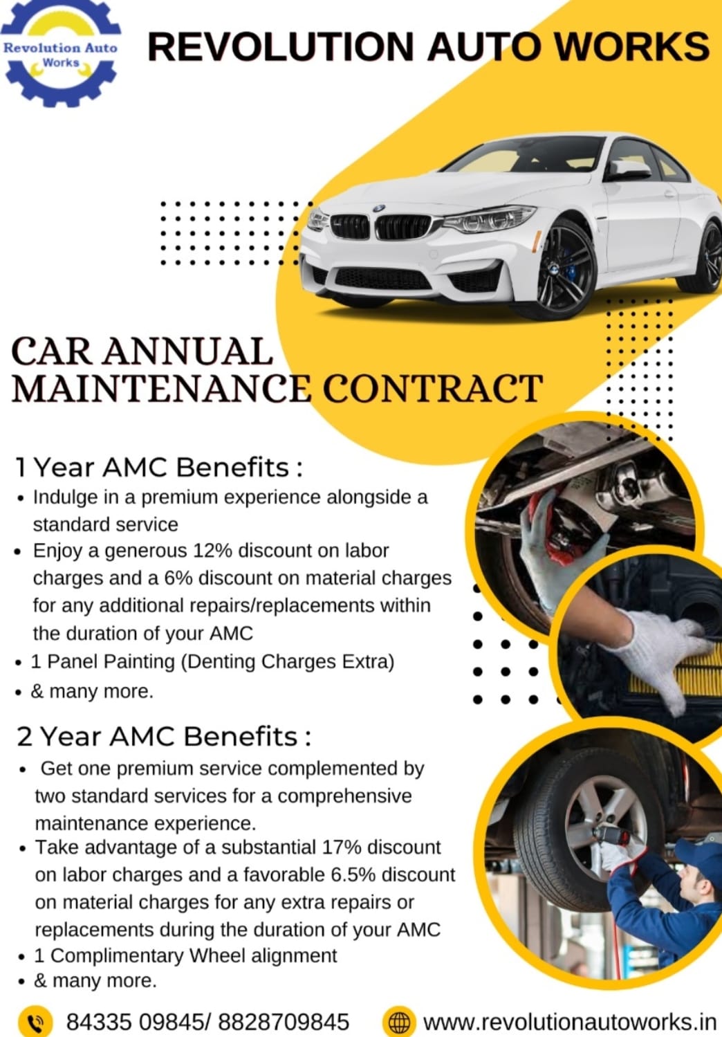 Premium Car Service Center in Mumbai- Revolution Auto Works